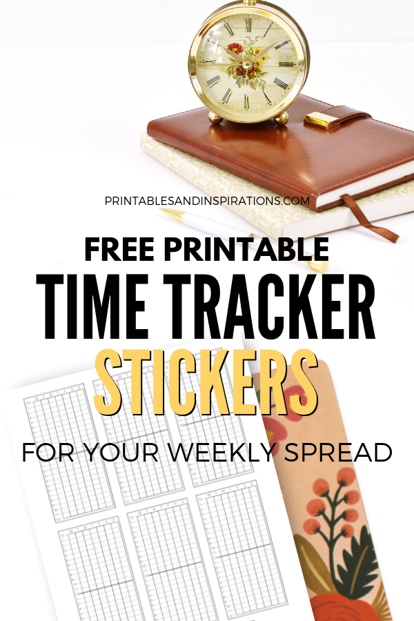 Free Printable Time Tracker For Your Bullet Journal - Printables and ...