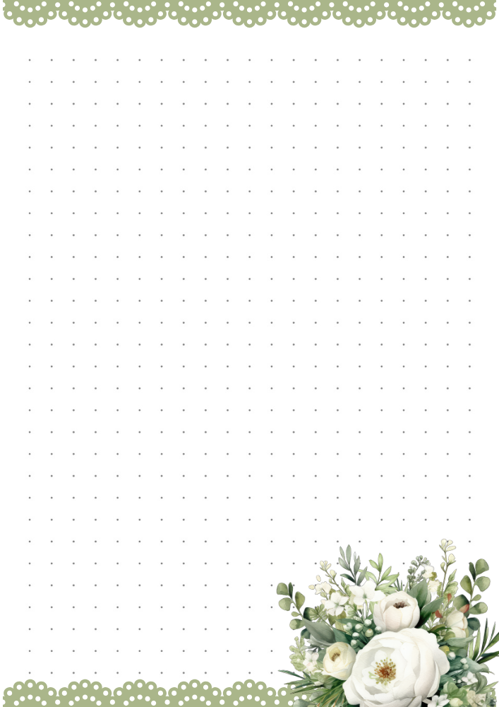 Free Printable Green Planners For Any Month - Printables and Inspirations