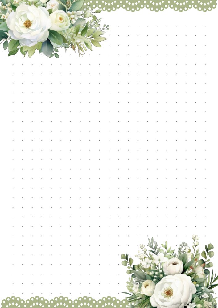 Free Printable Green Planners For Any Month - Printables and Inspirations