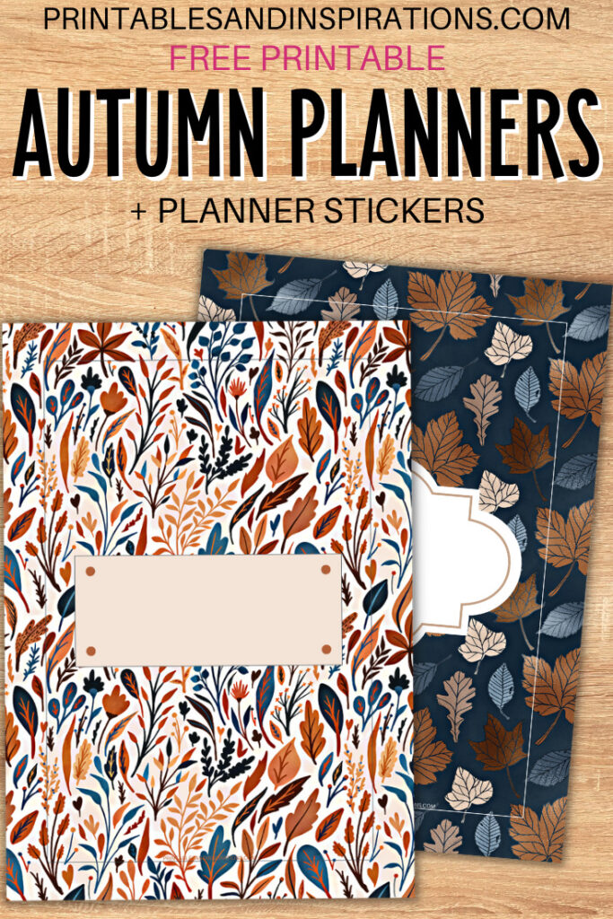 List Of Free Autumn / Fall Planner Templates - Printables and Inspirations