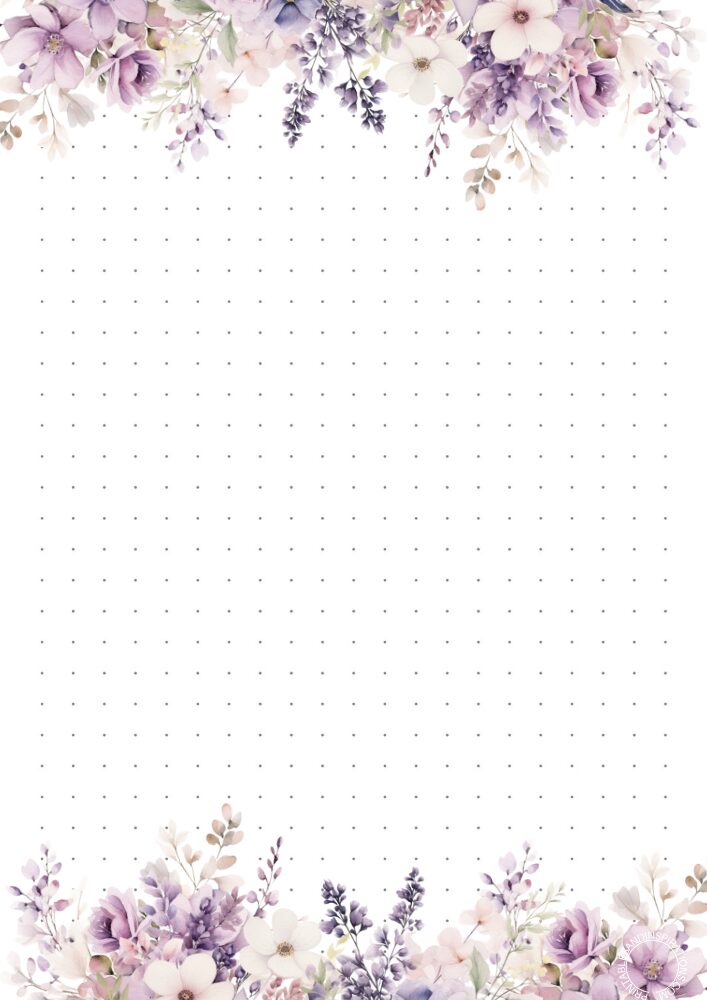 Free Printable Purple Planner Pages For Any Year - Printables and ...