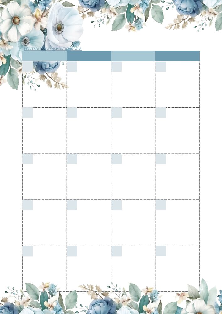 Free Printable Blue Planner Pages And Stickers - Printables and ...