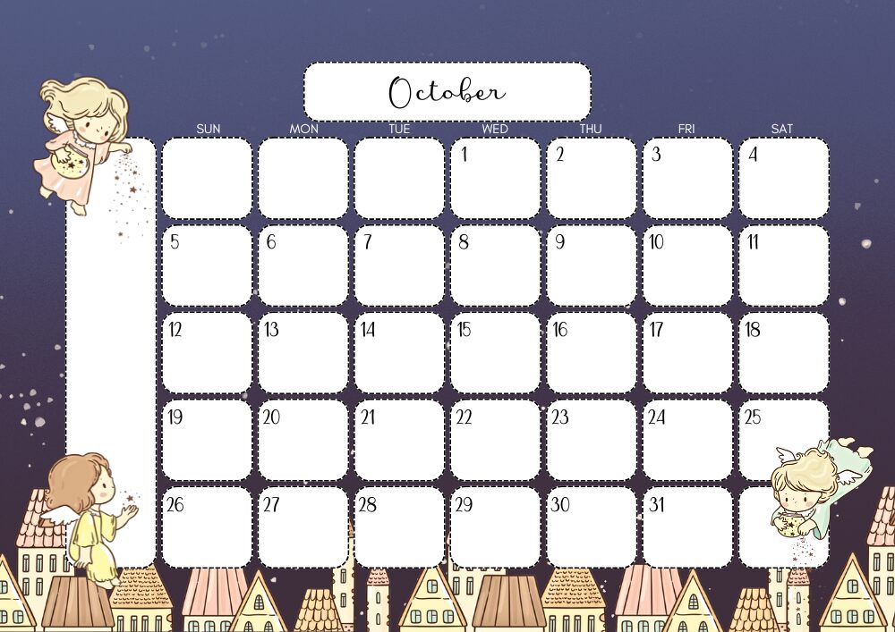 Get Your Free October 2025 Calendar Free Printable - Printables and ...